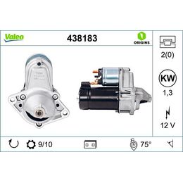 Valeo Starter NEW ORIGINAL PART 12V für DAEWOO GENERAL MOTORS BEDFORD BUICK (SGM) FIAT VAUXHALL SAAB CHEVROLET VOLVO OPEL 25182244 90348292 6202079 43