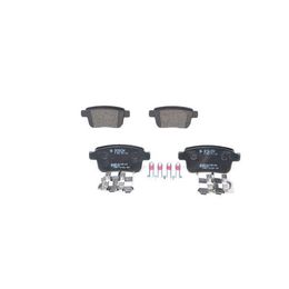 Bosch Bremsensatz-Hinterachse Bremsensatz, Scheibenbremse hinten rechts links voll 274mm für RENAULT DACIA MERCEDES-BENZ 4154200302 440604876R 4320208
