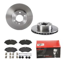 Brembo Bremsensatz, Scheibenbremse vorne rechts links innenbel&uuml;ftet 300mm f&uuml;r IRISBUS IVECO 5801639518 2996131 42555881 1420-56417