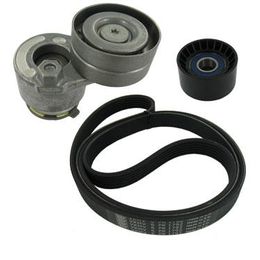 SKF Keilrippenriemensatz für RENAULT MITSUBISHI VAUXHALL VOLVO NISSAN OPEL 11925-00Q0J 7701477512 MW30638633 VKMA 36038