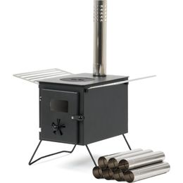 CampFeuer Zeltofen | 54,5 x 38,5 x 259,5 cm | Zeltheizung Camping, Zelt Ofen Outdoor