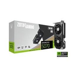 Zotac GeForce RTX 5070 Twin Edge OC, Grafikkarte DLSS 4, 3x DisplayPort, 1x HDM