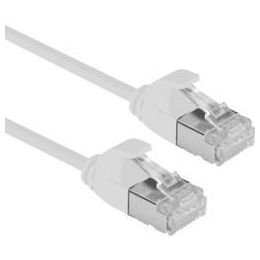 ROLINE U/FTP DataCenter Patchkabel Cat.6A (Class EA), LSOH, slim, grau, 0,15 m