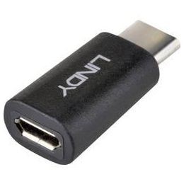Lindy 41896 USB 2.0 Adapter Typ C / Micro-B