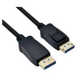 ROLINE DisplayPort Kabel, v2.0, DP ST - ST, schwarz, 2 m