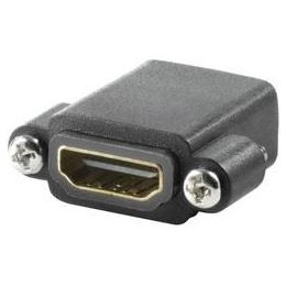 FrontCom&reg; Gender-Changer HDMI Buchse/ Buchse IE-FCI-HDMI-FF Weidm&uuml;ller Inhalt: 1 St.