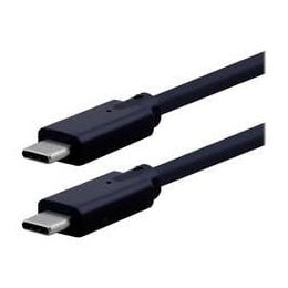 ROLINE USB3.2 Gen2x2 Kabel, C&ndash;C, ST/ST, 4K UHD-1, 20Gbit/s, 240W, schwarz, 1,5 m