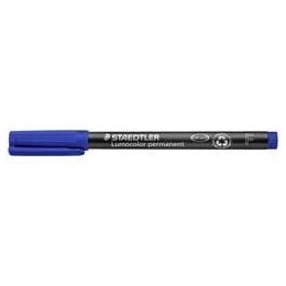 Staedtler Lumocolor permanent F DRY SAFE 318-3 Permanentmarker Blau wasserfest: Ja