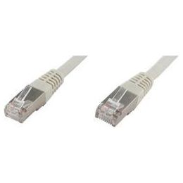 econ connect F6TP0,5GR RJ45 Netzwerkkabel, Patchkabel CAT 6 S/FTP 0.50 m Grau Paarschirm 1 St.