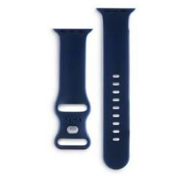 hama 00215635 Armband Fantastic Feel f&uuml;r Apple Watch 40/41/42 (Watch 10) mm, Blau