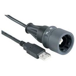 USB-Kabel beidseitig verriegelbar PXP6040/B/2M00 Typ B (Verriegelung) auf Typ A PXP6040/B/2M00 Bulgin Inhalt: 1 St.