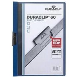 Durable DURACLIP 60 - 2209 220907 DIN A4 Dunkelblau