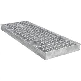 BIRCOsir 100 Gitterrost Abdeckung f&uuml;r Entw&auml;sserungsrinne, 30/12 mm, 500 mm