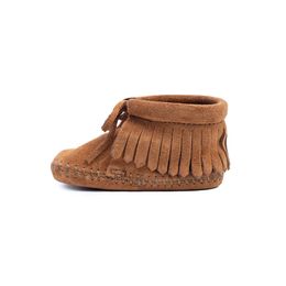 Minnetonka Hausschuh Gr&ouml;&szlig;e 23 braun