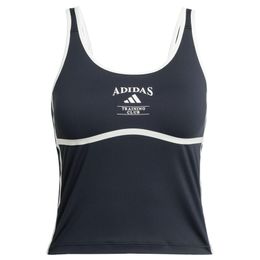 adidas Performance Sporttop 'Heritage' Damen Gr&ouml;&szlig;e XL/XXL schwarz / wei&szlig;