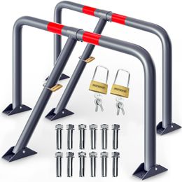 Monzana Parkplatzsperre Bogen 2er-Set 800x470x440mm