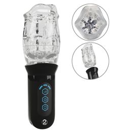 Masturbator mit rotierendem Super Soft Sleeve-Cup