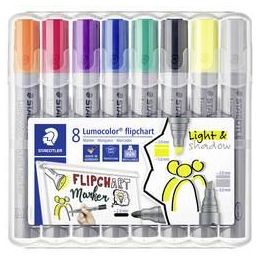 Flipchartmarker Lumocolor sortiert 8 St./Pack.