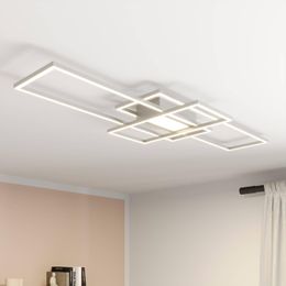 LINDBY LED-Deckenleuchte Mairin, CCT, Fernbedienung, dimmbar