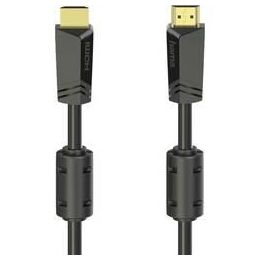 hama 00205009 High Speed HDMI&trade;-Kabel, Stecker - Stecker, 4K, Ethernet, vergoldet, 10,0 m