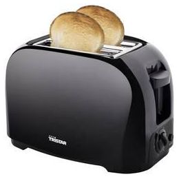 Tristar BR-1025 Toaster mit Br&ouml;tchenaufsatz Schwarz