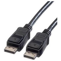 VALUE DisplayPort Kabel, DP ST - ST, schwarz, 3 m
