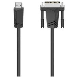 hama 00205018 Verbindungskabel, HDMI&trade;-Stecker - DVI/D-Stecker, 1,5 m