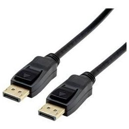 VALUE DisplayPort Kabel, v1.4, DP ST - ST, schwarz, 5 m