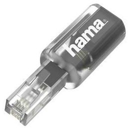 hama 00201125 Anti-Twist-Adapter, Transparent/Schwarz