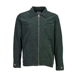 Cordjacke LINDBERGH "LINDBERGH Cordhemd", Herren, Gr. L, grün (dk army), Obermaterial: 98% Baumwolle, 2% Elasthan, Jacken
