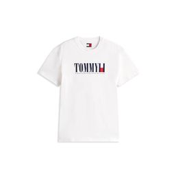 Tommy Jeans T-Shirt »TJM REG TOMMY DNA FLAG TEE EXT« Ecru XL XL Rundhalsshirt von Tommy Jeans Men