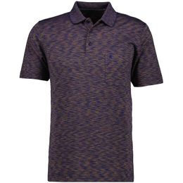 Ragman Poloshirt Lila meliert-145 L L Jersey Sofktnitpolo
