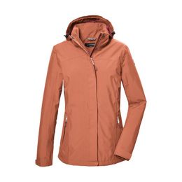 Killtec Outdoorjacke »KOS 26 WMN JCKT« Funktionsjacke: wasser- und winddicht, atmungsaktiv, abnehmbare Kapuze lachs 38 38 Damen Funktionsjacke mit...