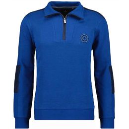 Ragman Sweatshirt Tintenblau-776 M4850 M4850 Troyer-Kragen