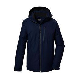 Killtec Funktionsjacke »KOW 7 MN JCKT« Wasser- und winddichte Outdoorjacke, atmungsaktiv, Melange Optik navy L L Herren Funktionsjacke mit...