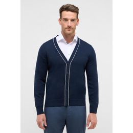 Eterna Strickweste navy S S Premium 1863 by Eterna