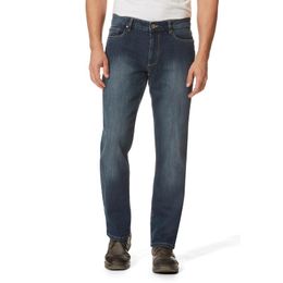 HERO by John Medoox 5-Pocket-Jeans »Phoenix Denim Big Straight Cut Stretch« Straight Fit Casual Clean Wash Denim Jeans für Herren deep blue used 40...
