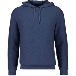 Ragman Rundhalspullover Blau-Melange-782 50 50 Strickpullover