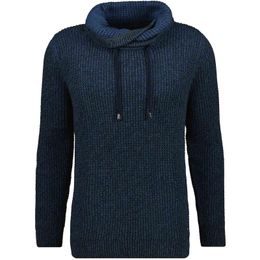 Ragman Rollkragenpullover Blau-Gr&uuml;n-731 54 54 Fancy-Kragen