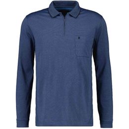Ragman Poloshirt Marineblau XL XL Reissverschluss