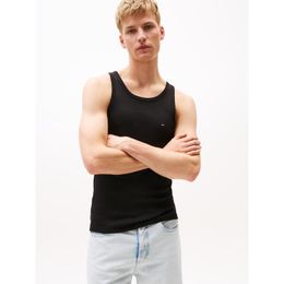 Tommy Jeans Tanktop &raquo;TJM XSLIM CLSSC FLAG RIBBED TANK&laquo; Black XL XL Tank Top von Tommy Jeans
