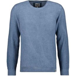 Ragman Rundhalspullover Blau-716 50 50 Rundhals-Pullover
