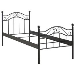 Home Affaire Metallbett schwarz