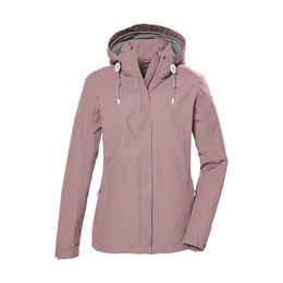 Killtec Outdoorjacke »KOS 61 WMN JCKT« Funktionsjacke: wasser- und winddicht, atmungsaktiv, abnehmbare Kapuze rauchrosa 38 38 Damen Funktionsjacke...