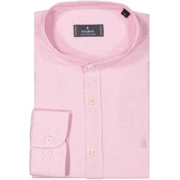 Ragman Henleyshirt Rose-064 S S Stehkragen