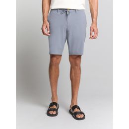 NO EXCESS Shorts »Jersey-Shorts« rauchblau M M This jersey chino short is crafted from lightweight