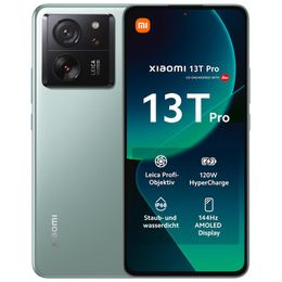Xiaomi Smartphone »13T Pro mit 12GB RAM + 512GB internem Speicher« Hellgrün 16, 94 cm (6, 67 Zoll) 144 Hz CrystalRes AMOLED Display Hellgrün Bis zu...