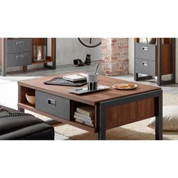 Home Affaire Couchtisch »Detroit« Breite 113 cm braun/schiefer