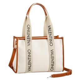 Valentino Handbags VALENTINO BAGS Shopper »SHOPPING CANDLE« mit Kunstlederbesatz NATURALE/CUOIO