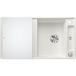 Blanco Axia iii 5 s-f Spüle 523234 90,5x50cm, PuraDur weiß, reversibel, mit Glasschneidbrett